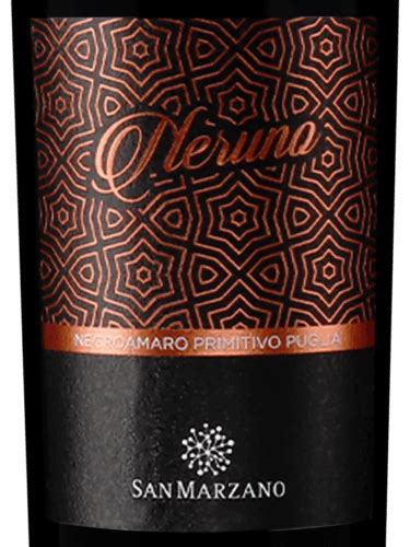 San Marzano Neruno Negroamaro Primitivo Vivino Canada
