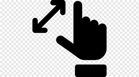 Hand Finger Gesture Computer Icons Gestures Text Hand Monochrome