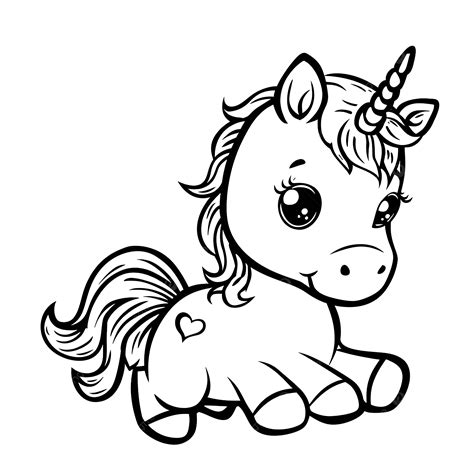 lindos desenhos de unicórnio kawaii para colorir 19549211 Vetor no
