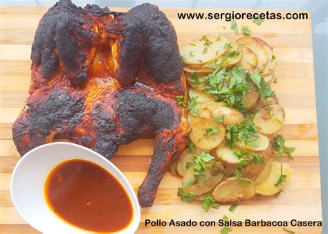 Pollo Asado con Salsa Barbacoa Casera Receta Fácil Rápida y Económica