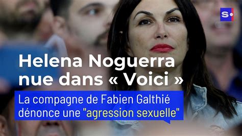 Helena Noguera nue dans Voici la compagne de Fabien Galthié