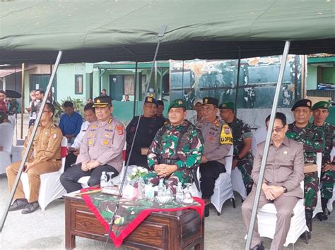 Upacara Penyerahan Simbol Dan Pelepasan Pleton Yudha Wastu Pramuka Jaya