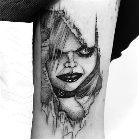 Aggregate 62 Outline Chucky Tattoo Designs Best In Cdgdbentre