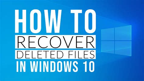 2 Ways To Recover Deleted Files In Windows 10 The World S Best And Worst