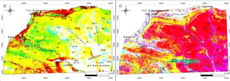 figure 2 from lithological mapping and automatic lineament extraction using aster and gdem data