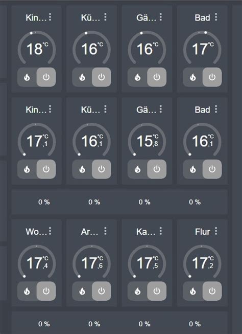New Thermostat Card Frontend Home Assistant Community
