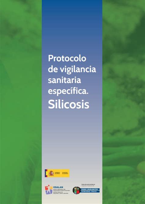 Protocolo de vigilancia sanitaria específica Silicosis