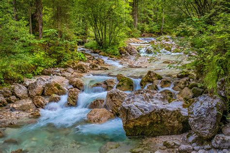 Fonds d ecran Allemagne Forêts Pierres Rivières Zauberwald Nature