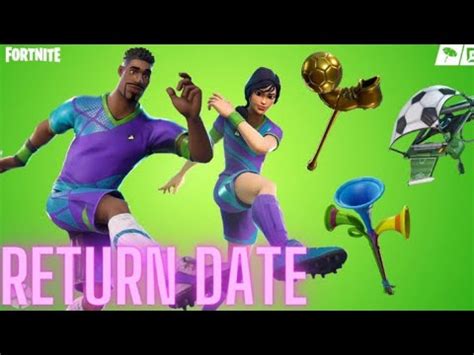 Soccer Skins Return Release Date In Fortnite Item Shop Soccer Skins