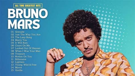 Bruno Mars Greatest Hits Bruno Mars Full Album Best Songs Collection