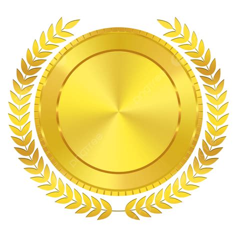 Medalla De Oro Claro PNG Dibujos Oro Lujo Mejor Medalla PNG Y PSD