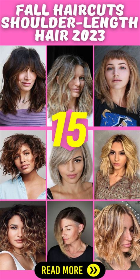 Gorgeous Fall Haircuts For Shoulder Length Hair In