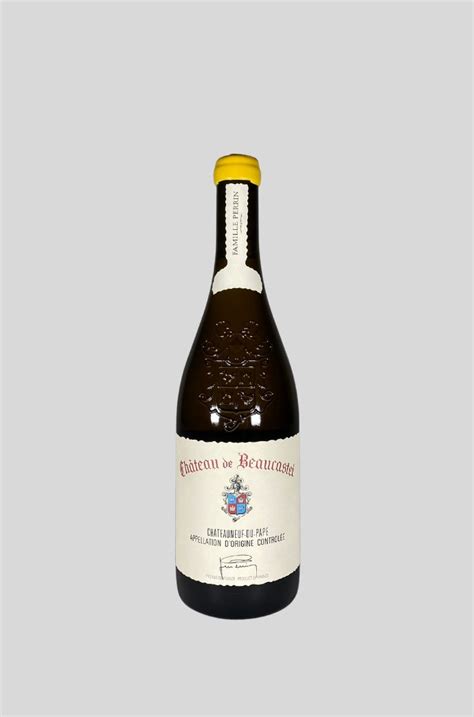 2022 Château de Beaucastel blanc Wein Glas Compagnie