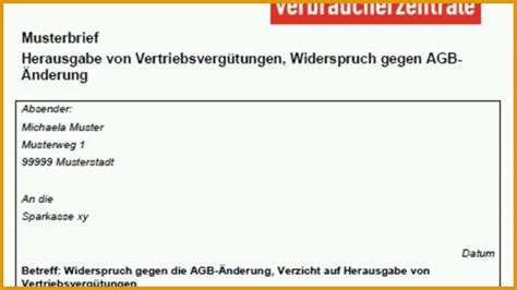 Größte Musterbrief Für Widerspruch Verbraucherschützer Warnen