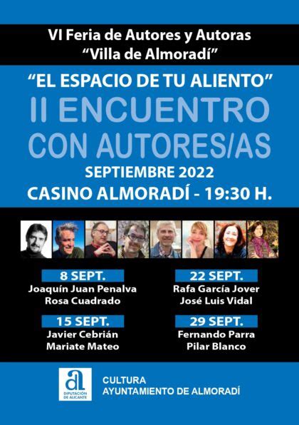 Almoradí Taller gratuito Cómo escribir una novela en cinco pasos en la