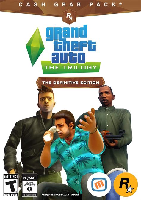 GTA The Trilogy The Definitive Edition Un Official Cover Art R GTA