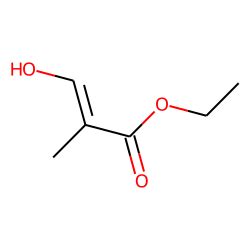 2 Propenoic Acid 3 Hydroxy 2 Methyl Ethyl Ester CAS 54843 13 9
