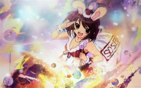 Anime Christmas Hd Wallpapers Wallpaper Cave