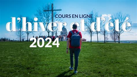 Cours dhiver et dété 2024 Cours catholiques de théologie de bible