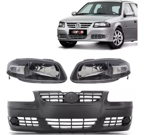 Kit Parachoque Dianteiro Gol G4 2006 2007 2008 06 07 08 G4