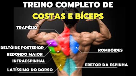 Treino de Costas e Bíceps Completo Otto YouTube