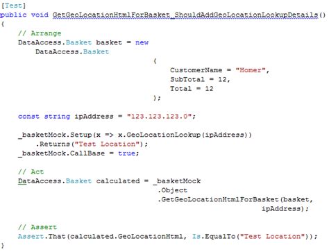 Basic Introduction To Writing Unit Tests With Moq Part 3