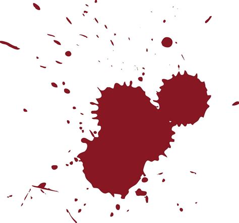 Blood Splash Vector Design Element Eps Files 29341989 Vector Art At