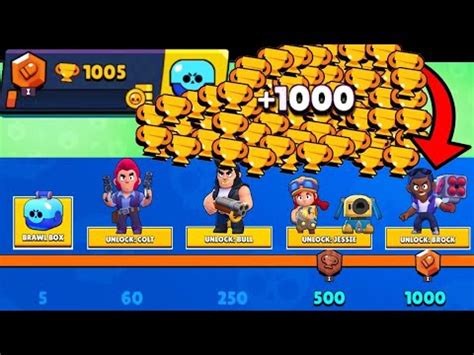 Am Facut Trofee Pe Brawl Stars Youtube