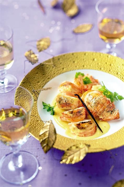 Recettes de Réveillon le menu de la Saint Sylvestre parfait Marie Claire