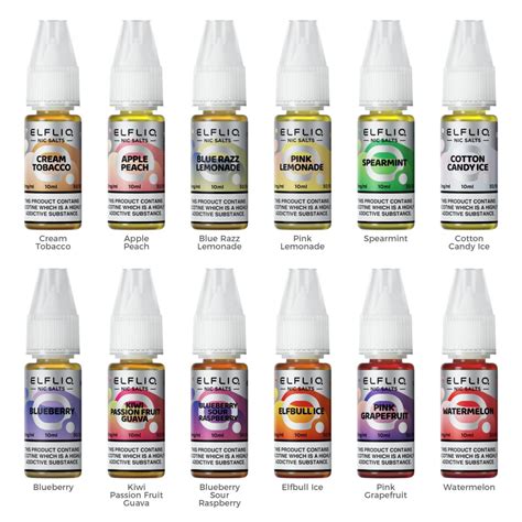 ElfLiq By Elf Bar 10ml Nic Salts
