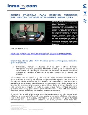 Completable En línea 50 buenas prcticas para llegar a ser un destino