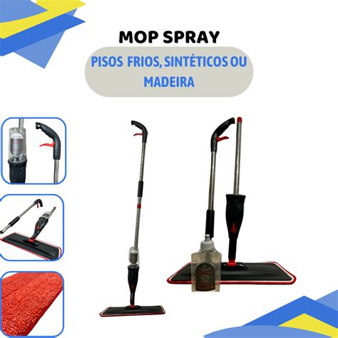 Mop Spray esfregao Giratório Limpeza Flash Mágico Rodo Flat Faz a Boa
