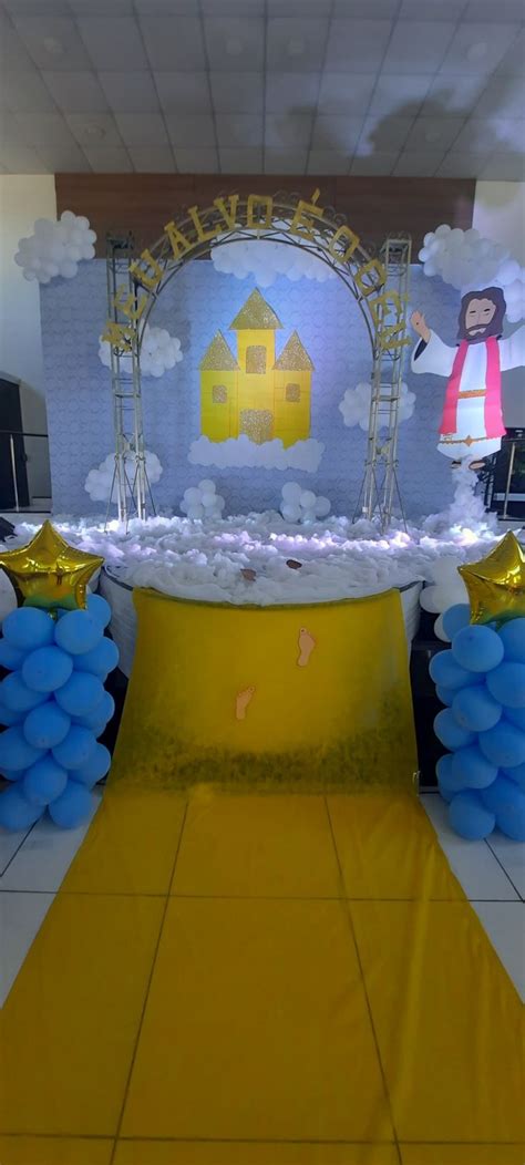 Tema meu alvo é o céu Ornamentação festa infantil Decoração festa