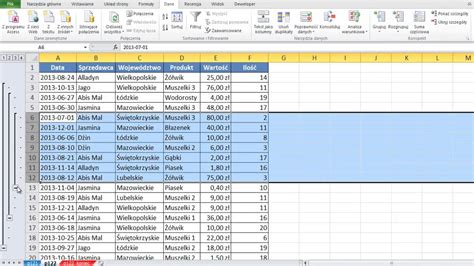 Excel Grupowanie Wierszy I Kolumn Porada 122 YouTube