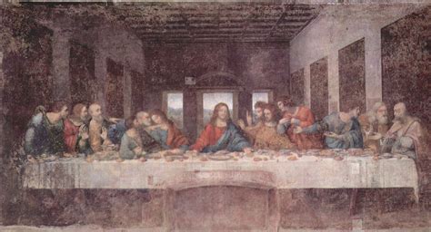 The Last Supper Leonardo Da Vinci Wikiart Org Encyclopedia Of