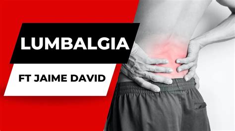 4 ejercicios para DOLOR LUMBAR por Lumbalgia mecánica YouTube