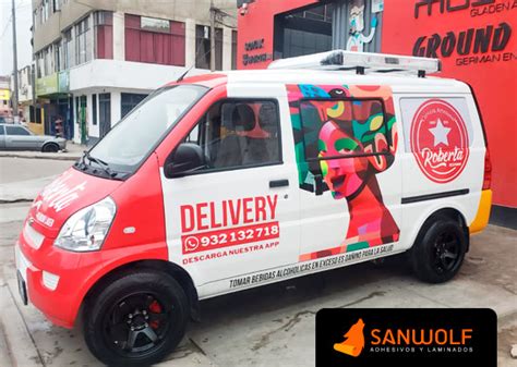 Brandeo Vehicular ROBERTA SANWOLF Publicidad En Vinilos Lima Peru