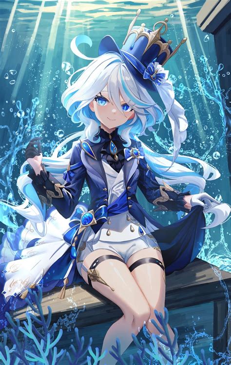 Furina Genshin Impact Drawn By Alaya0130 Danbooru