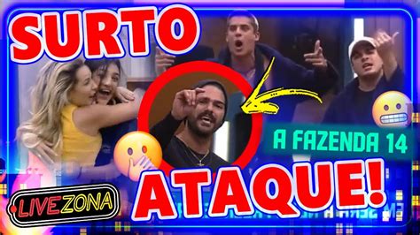 A Fazenda 14 DEOLÂNDIA SURTA BIA FAZENDEIRA e ATACA SHAY Pétala