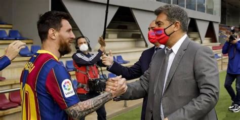 Laporta habló de su relación con Messi y la chance de que vuelva a