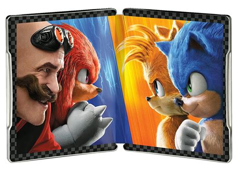 SONIC 2 LA PELÍCULA STEELBOOK 4K UHD Blu Ray Blu ray