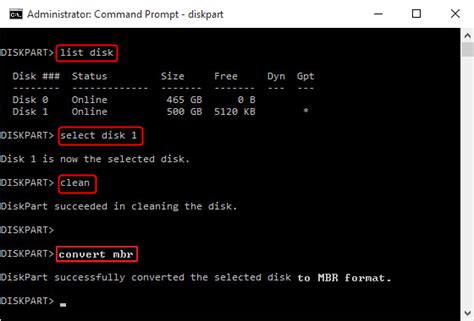 How To Format Disk From MBR To GPT With DiskPart In Windows 10