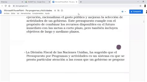 Presupuesto Por Programas Y Actividades Parte Youtube
