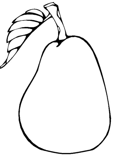 DESENHO DE PÊRA PARA IMPRIMIR E COLORIR NO PAINT Desenhos Para Colorir