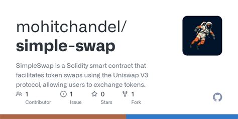 Github Mohitchandel Simple Swap Simpleswap Is A Solidity Smart
