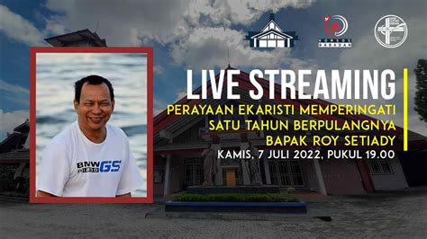 Perayaan Ekaristi Memperingati Satu Tahun Berpulangnya Bapak Roy