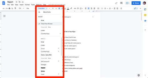 How To Write An APA Format Paper In Google Docs Using A Template Or