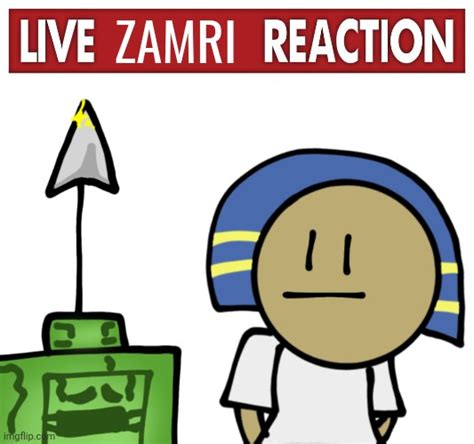 Live Zamri Reaction Blank Template Imgflip