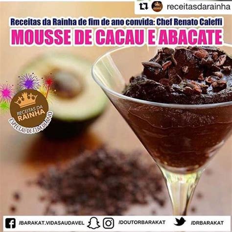 Mousse Abacate Cacau
