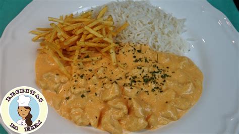COMO FAZER UM STROGONOFF DE FRANGO SIMPLES E DELICIOSO YouTube